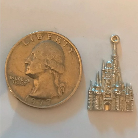 Disney | Other | Sterling Silver Antique Vintage Walt Disney Castle ...